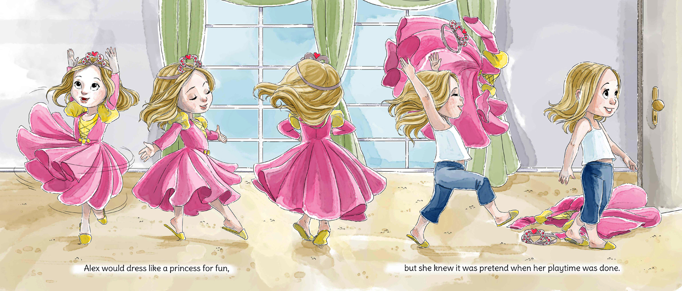 Childrens Book: I’m NOT a princess | Childrens Book Illustrator For Hire