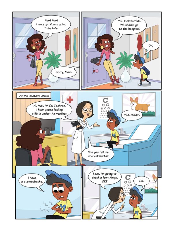 Max – comic book series | deveo studio