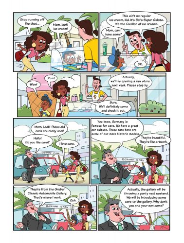 Max – comic book series | deveo studio