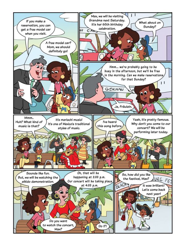 Max – comic book series | deveo studio